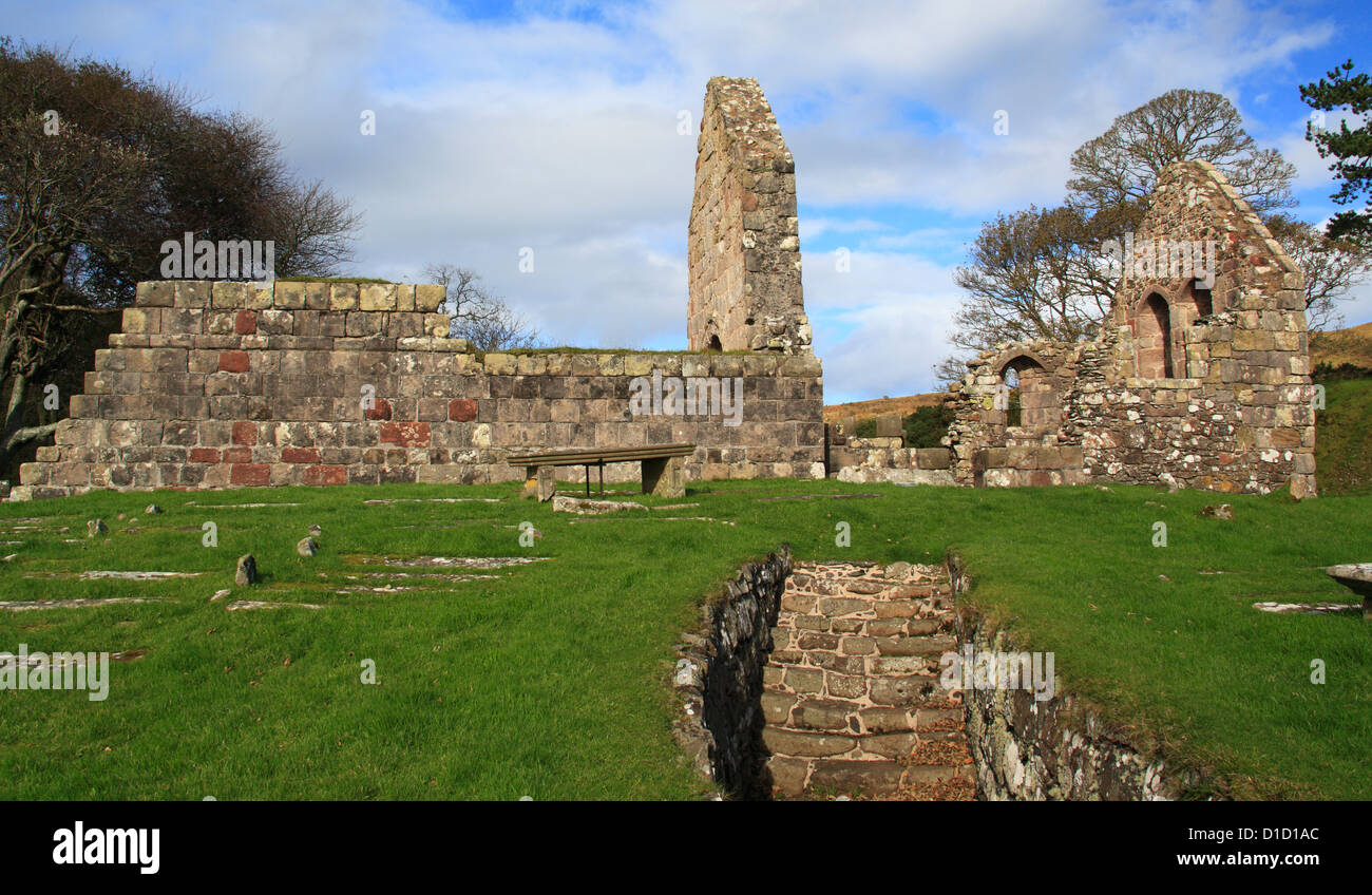 St blanes chapel bute hi-res stock photography and images - Alamy