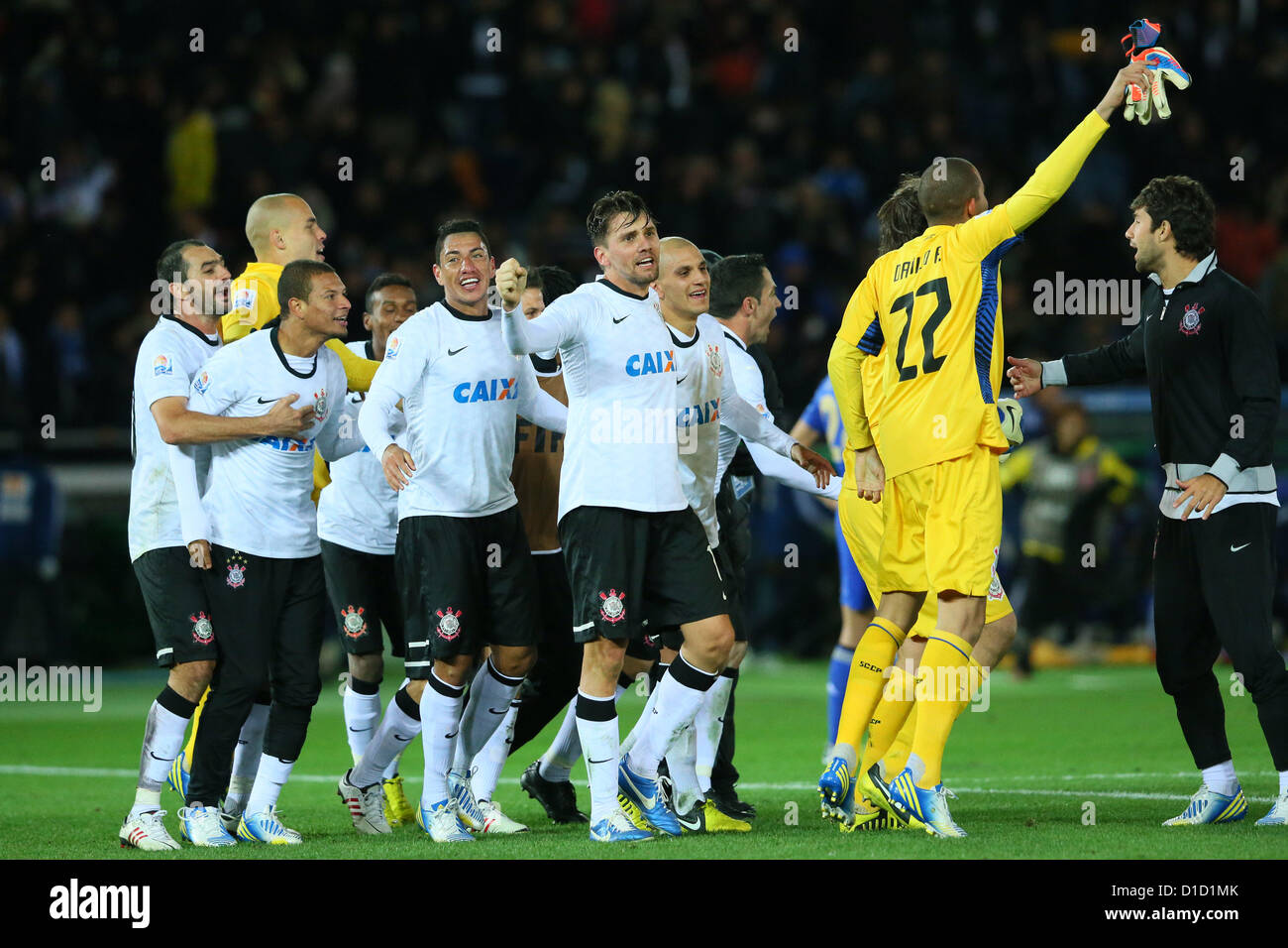Kanagawa, Japan. 16th December 2012. Corinthians team group, DECEMBER ...