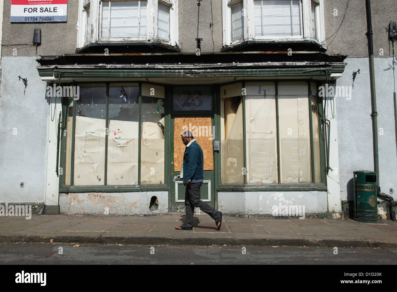 A closed shop in Alford, Lincolnshire, England, U.K Stock Photo - Alamy