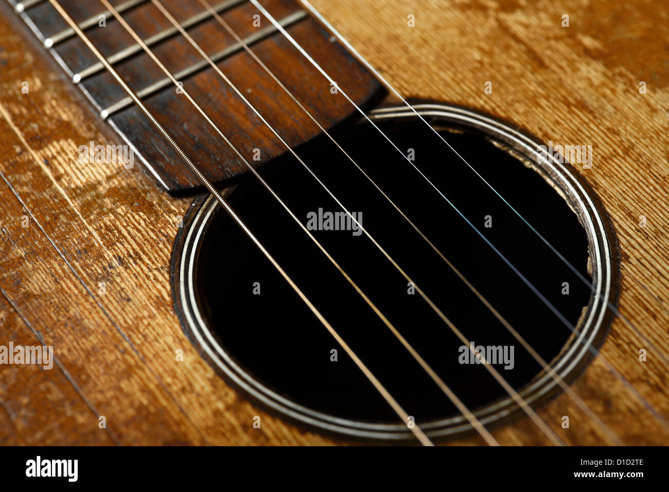 Color detail of an old, vintage guitar Stock Photo - Alamy