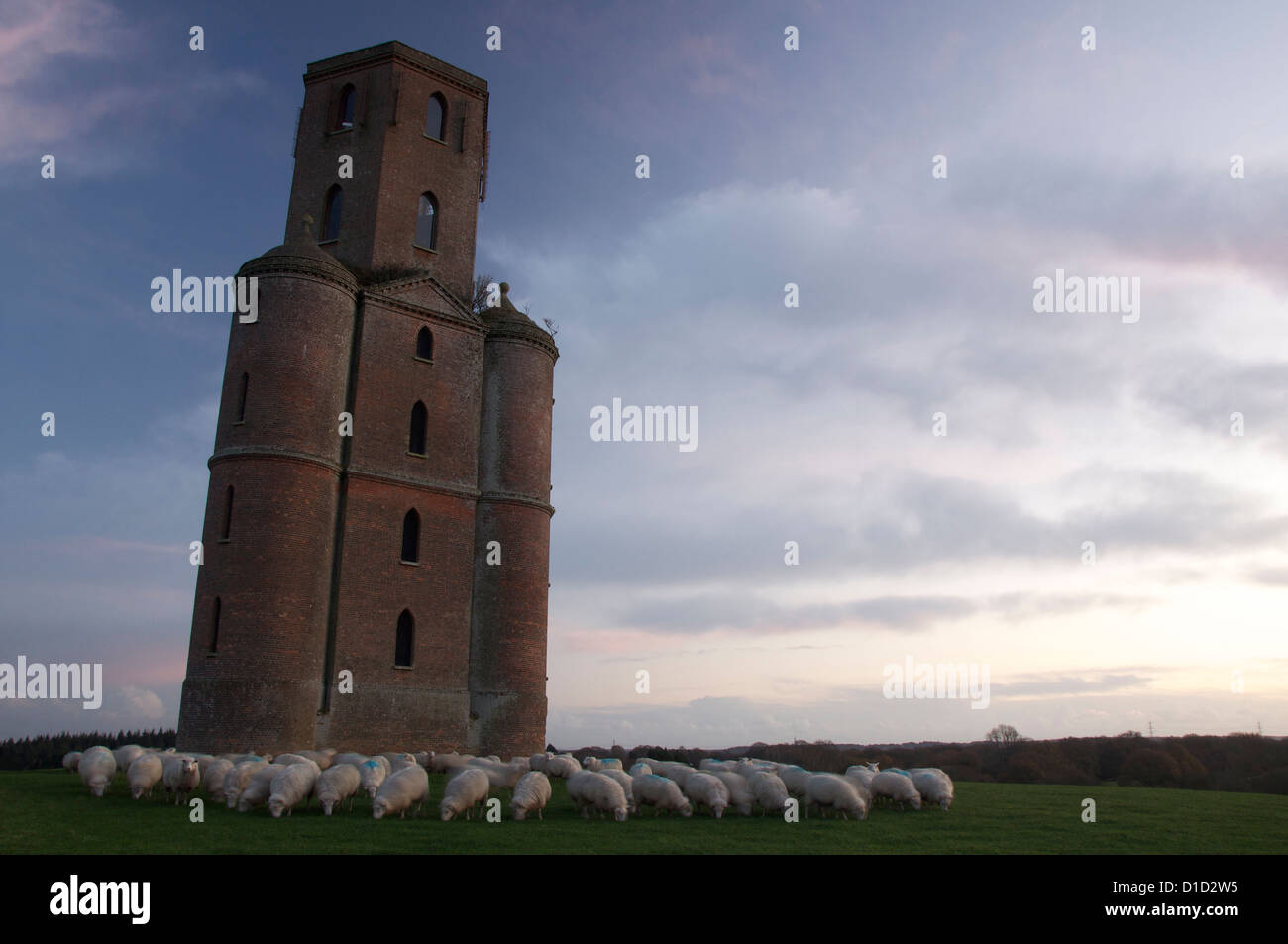 Horton Tower, a gigantic 18th century folly, dominates the surrounding ...