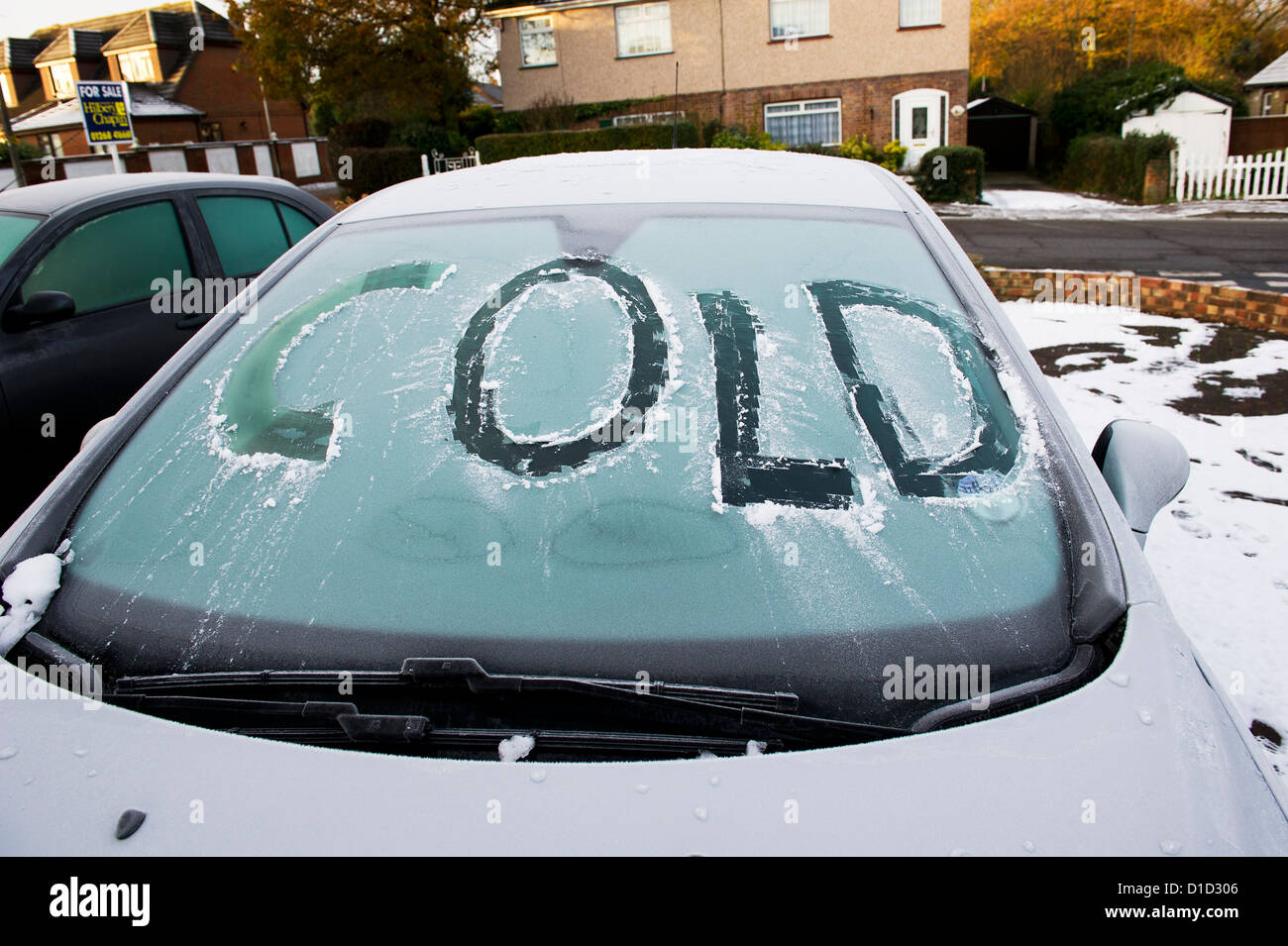 Scraped frost hi-res stock photography and images - Alamy
