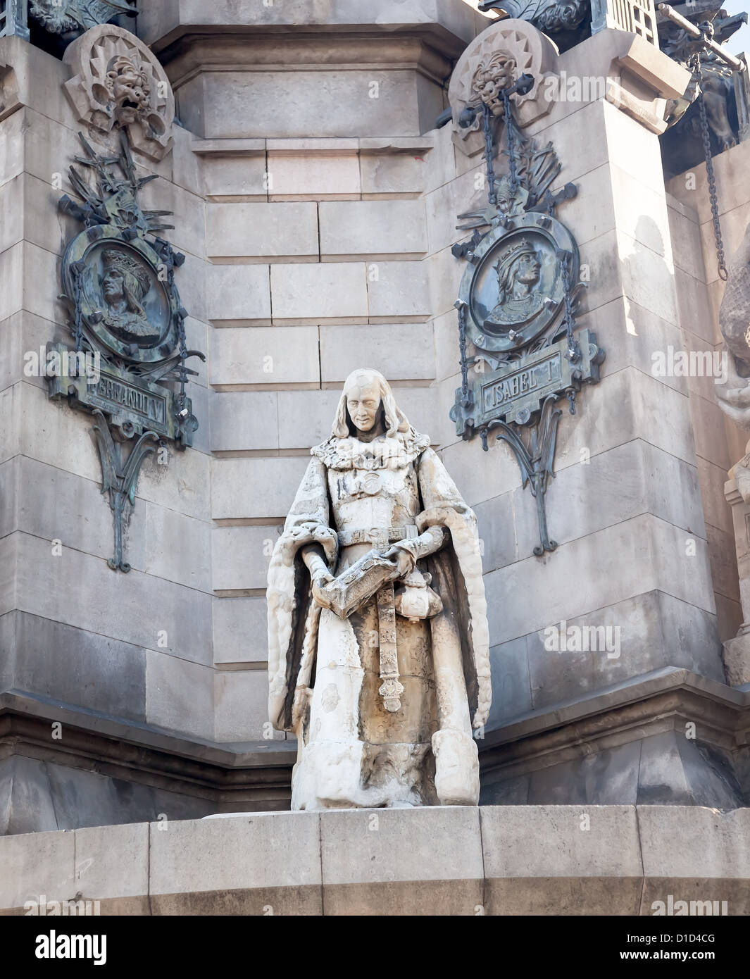 Columbus monument statue hi-res stock photography and images - Alamy