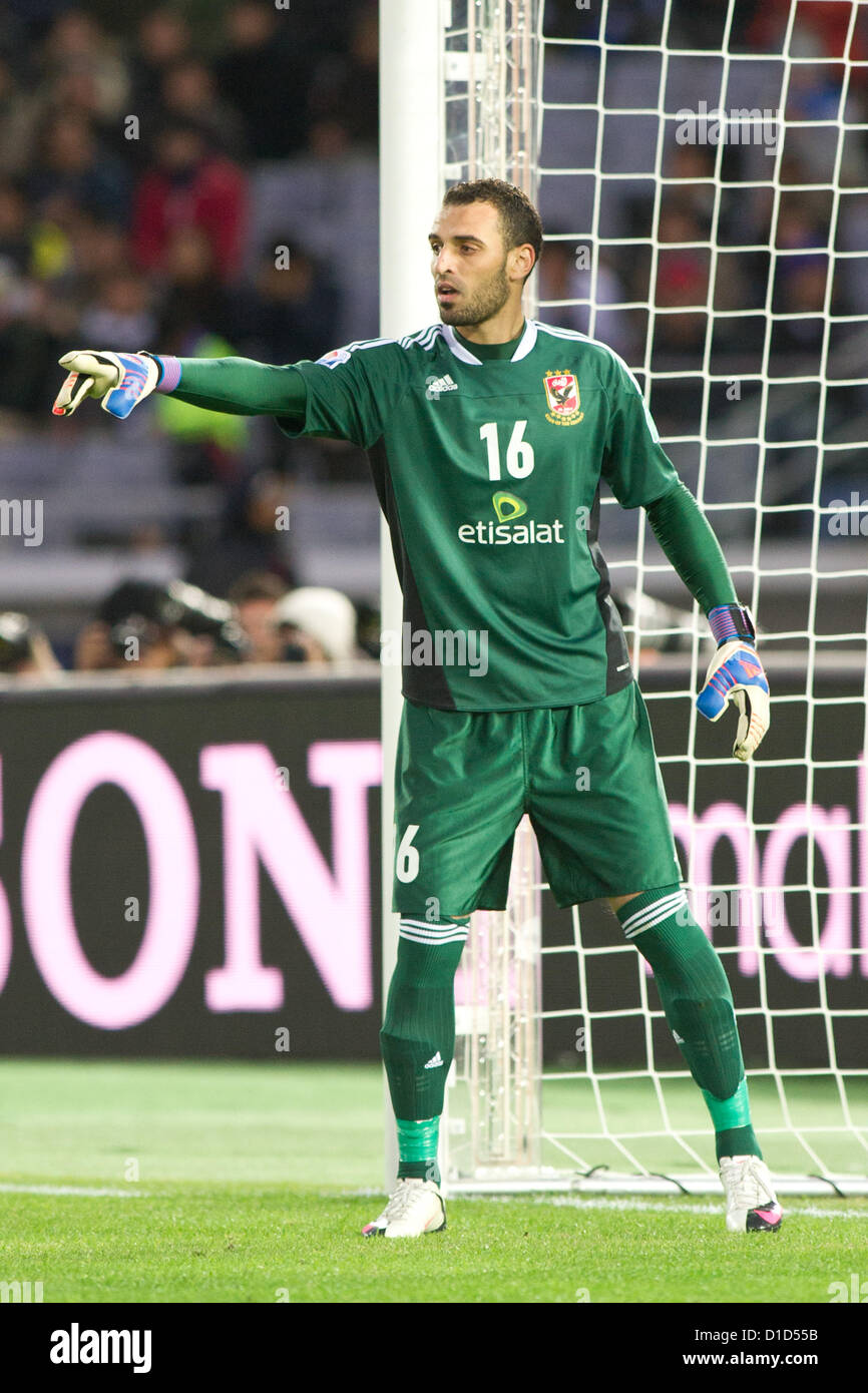 Kanagawa, Japan. 16th December 2012. Mahmoud Abou Elseoud (Al-Ahly ...