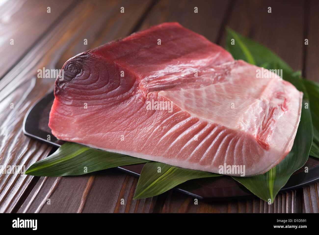 Block of Pacific Bluefin Tuna Stock Photo - Alamy
