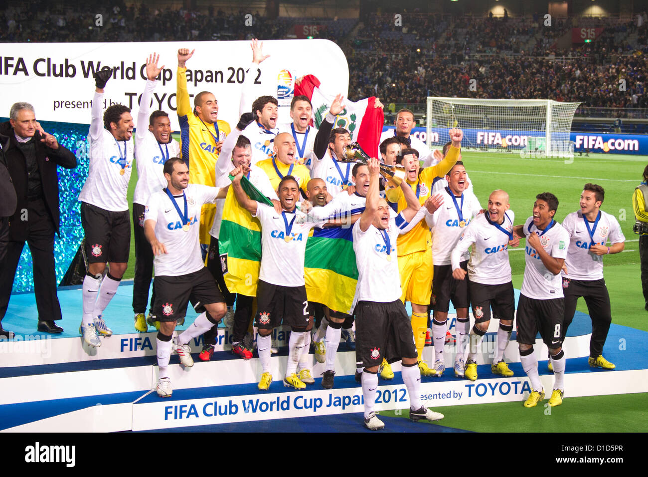 Chelsea club world cup trophy hi-res stock photography and images - Alamy