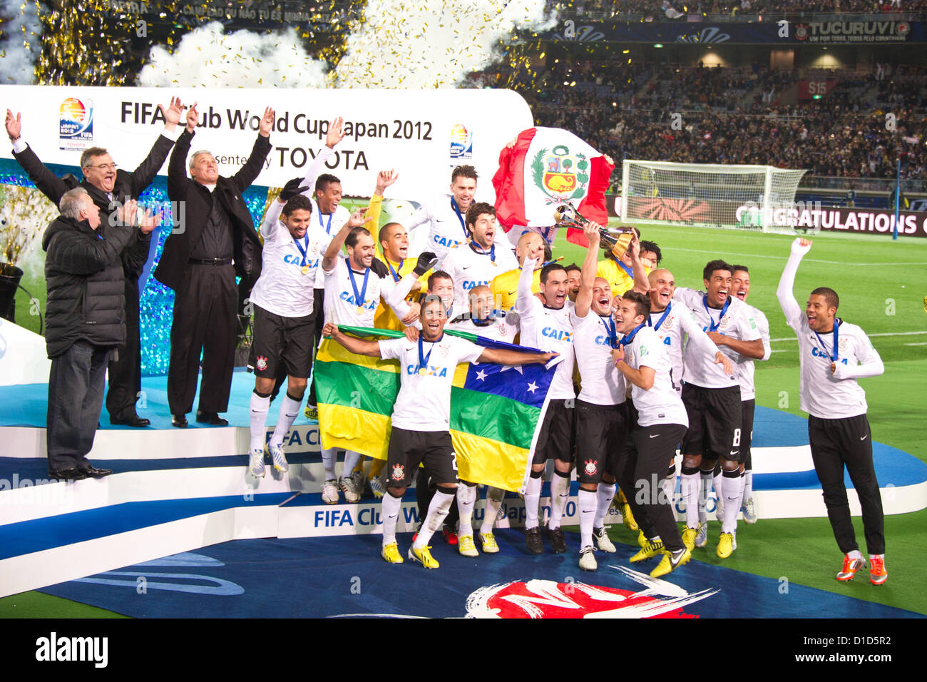 Chelsea club world cup trophy hi-res stock photography and images - Alamy