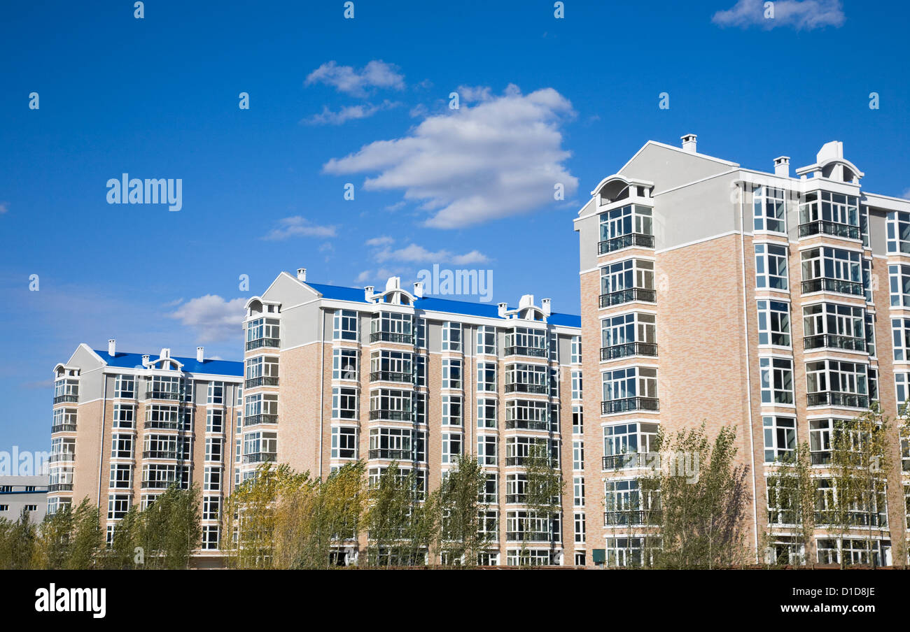 Habitation buildings in China Stock Photo - Alamy