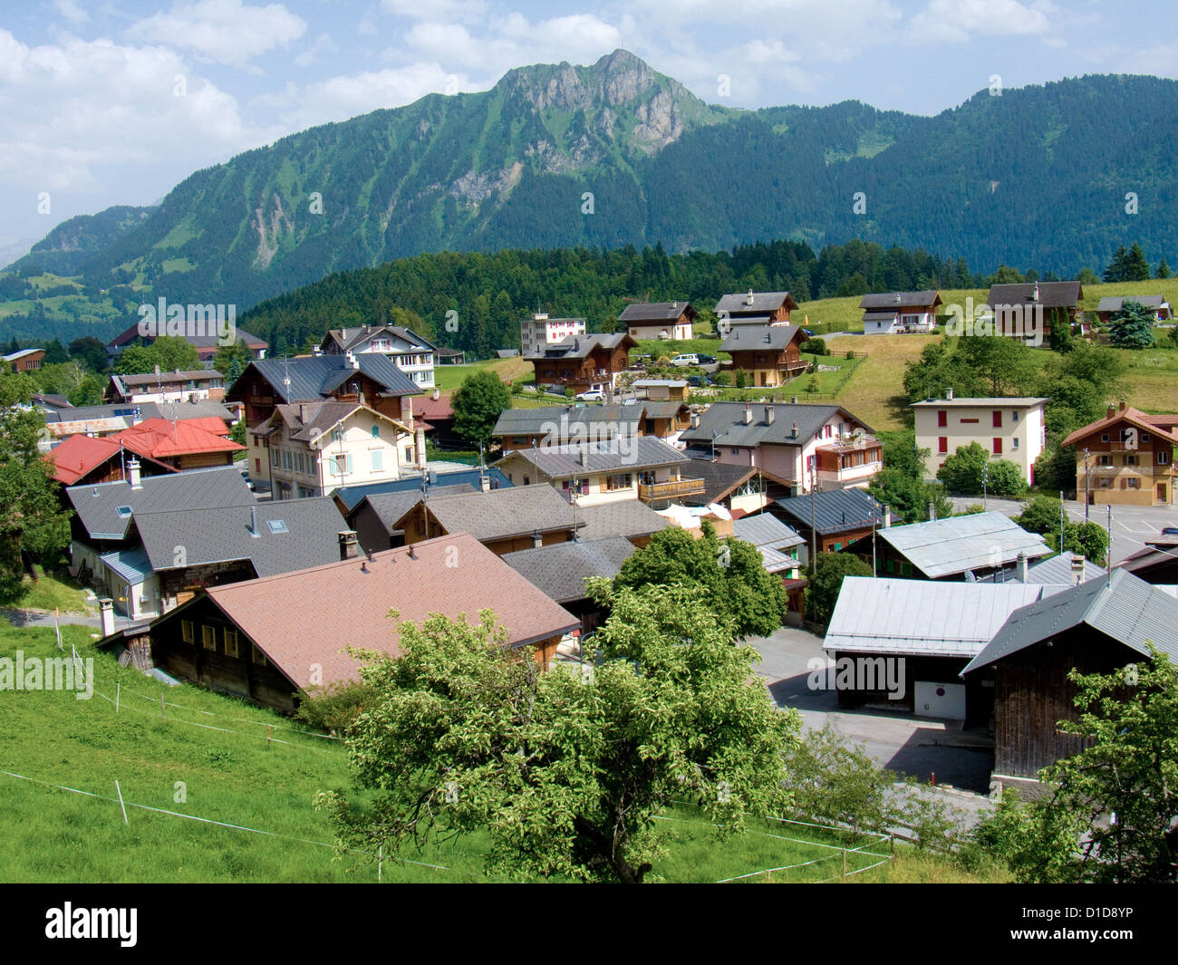 Leysin village hi-res stock photography and images - Alamy