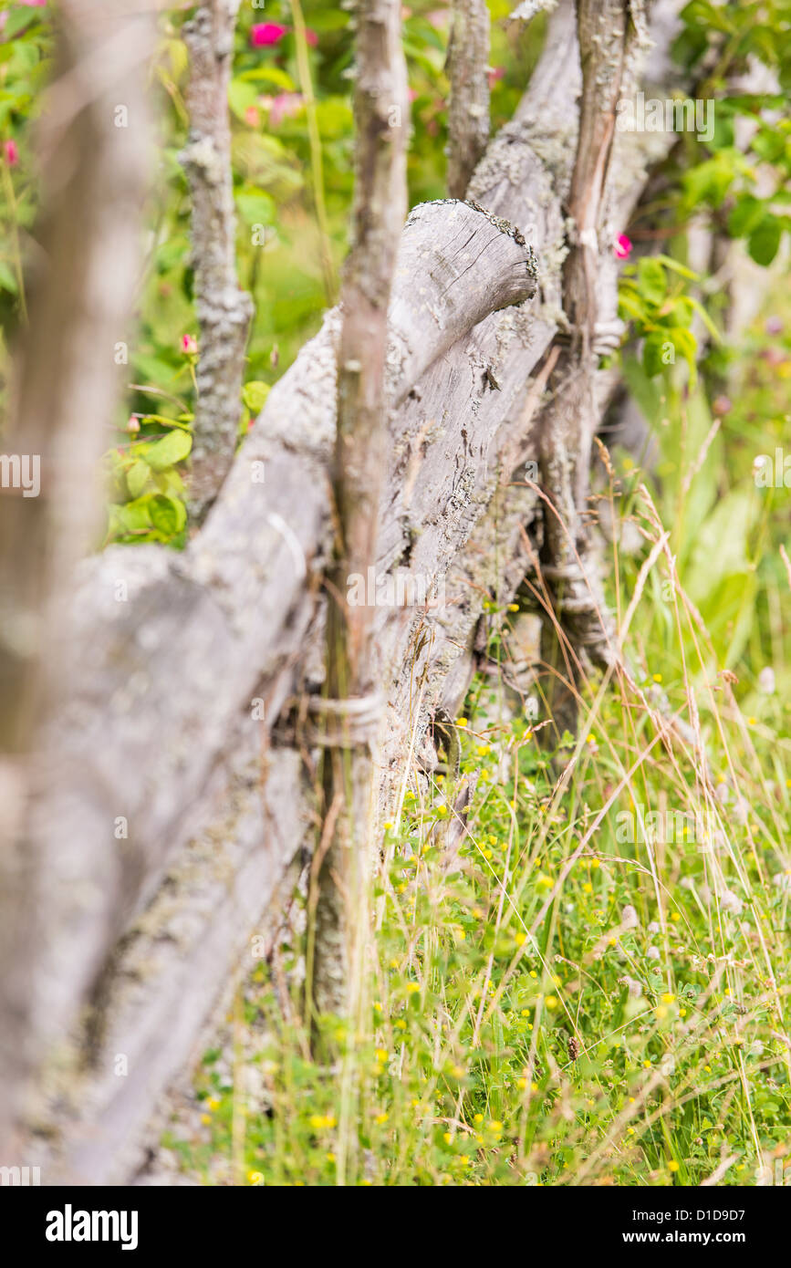 Traditional swedish fence hi-res stock photography and images - Alamy