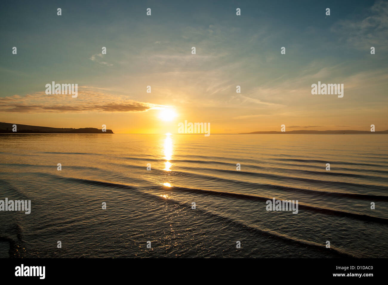 Beautiful sunsets in beach hi-res stock photography and images - Alamy