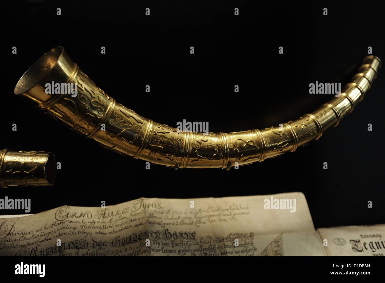 Gallehus horn hi-res stock photography and images - Alamy
