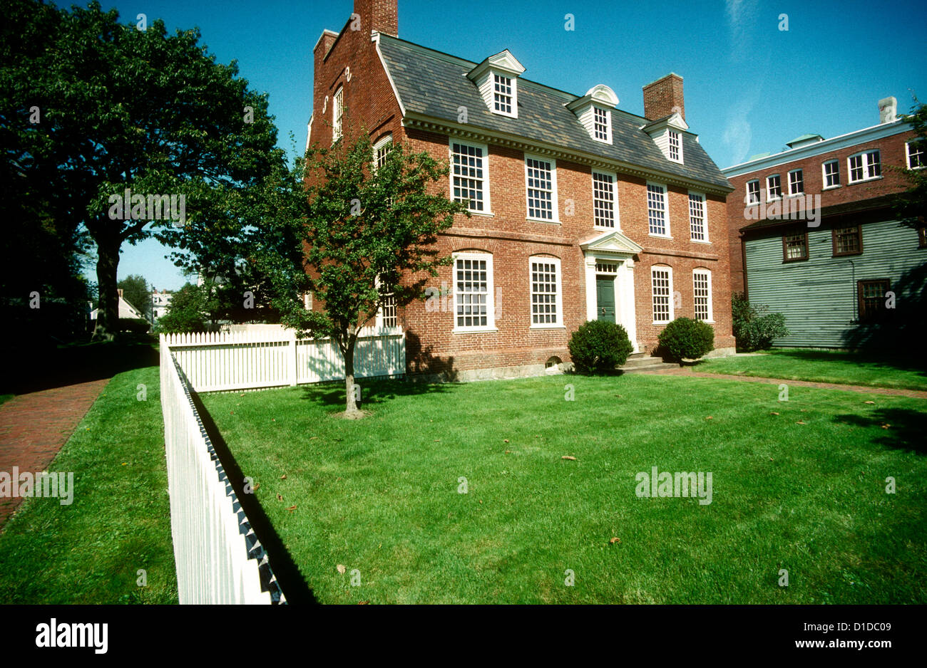 18th eighteenth century georgian colonial architecture hi-res stock ...