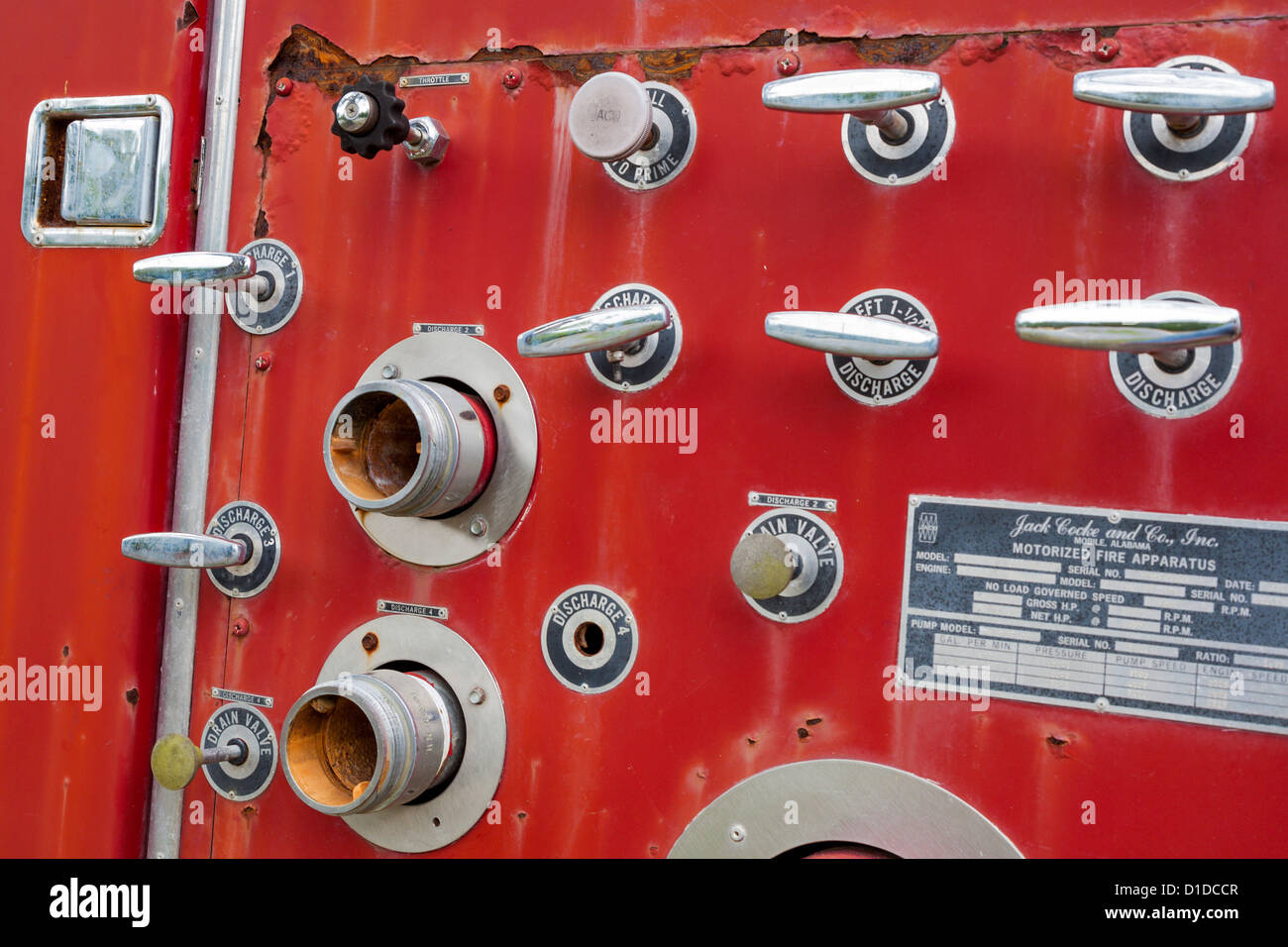 Old ford fire engine fire hi-res stock photography and images - Alamy