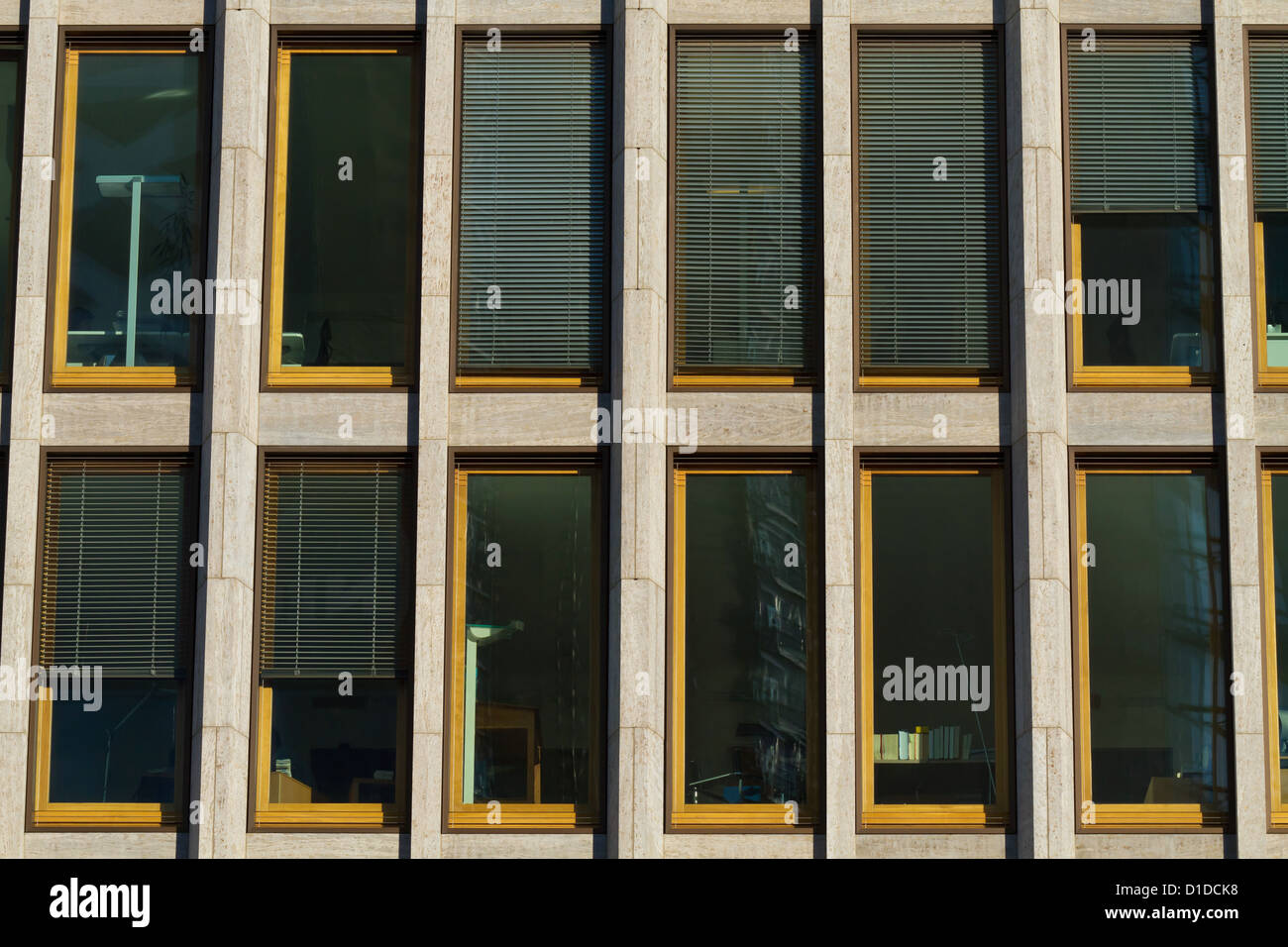 Exterior Facade of a modern Office Building at the Potsdamer Platz in ...
