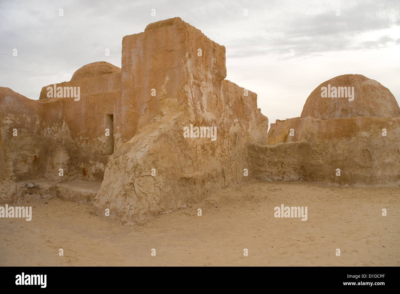 Film set in the Sahara desert near Tozeur in central Tunisia used in a ...