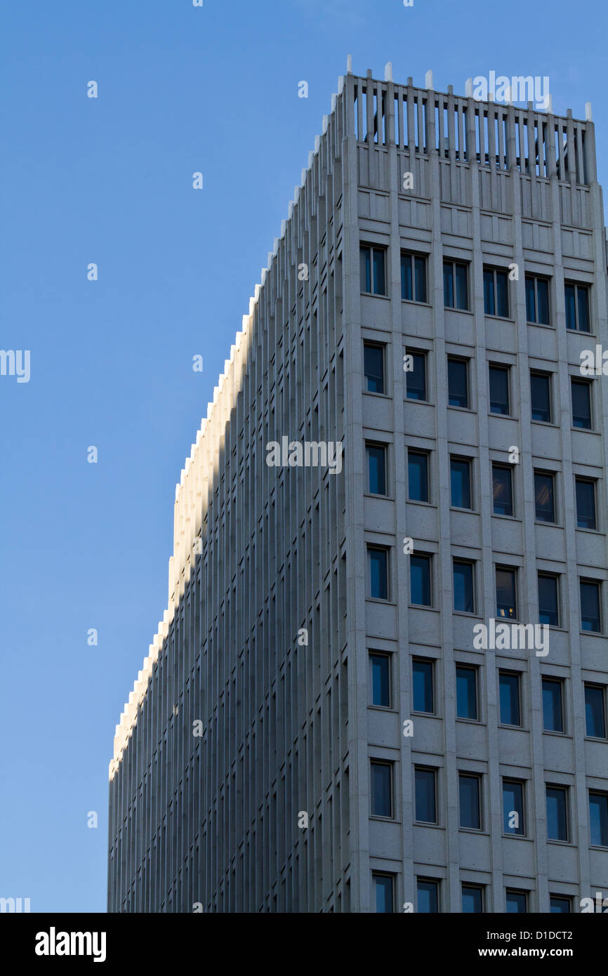 Exterior Facade of a modern Office Building at the Potsdamer Platz in ...