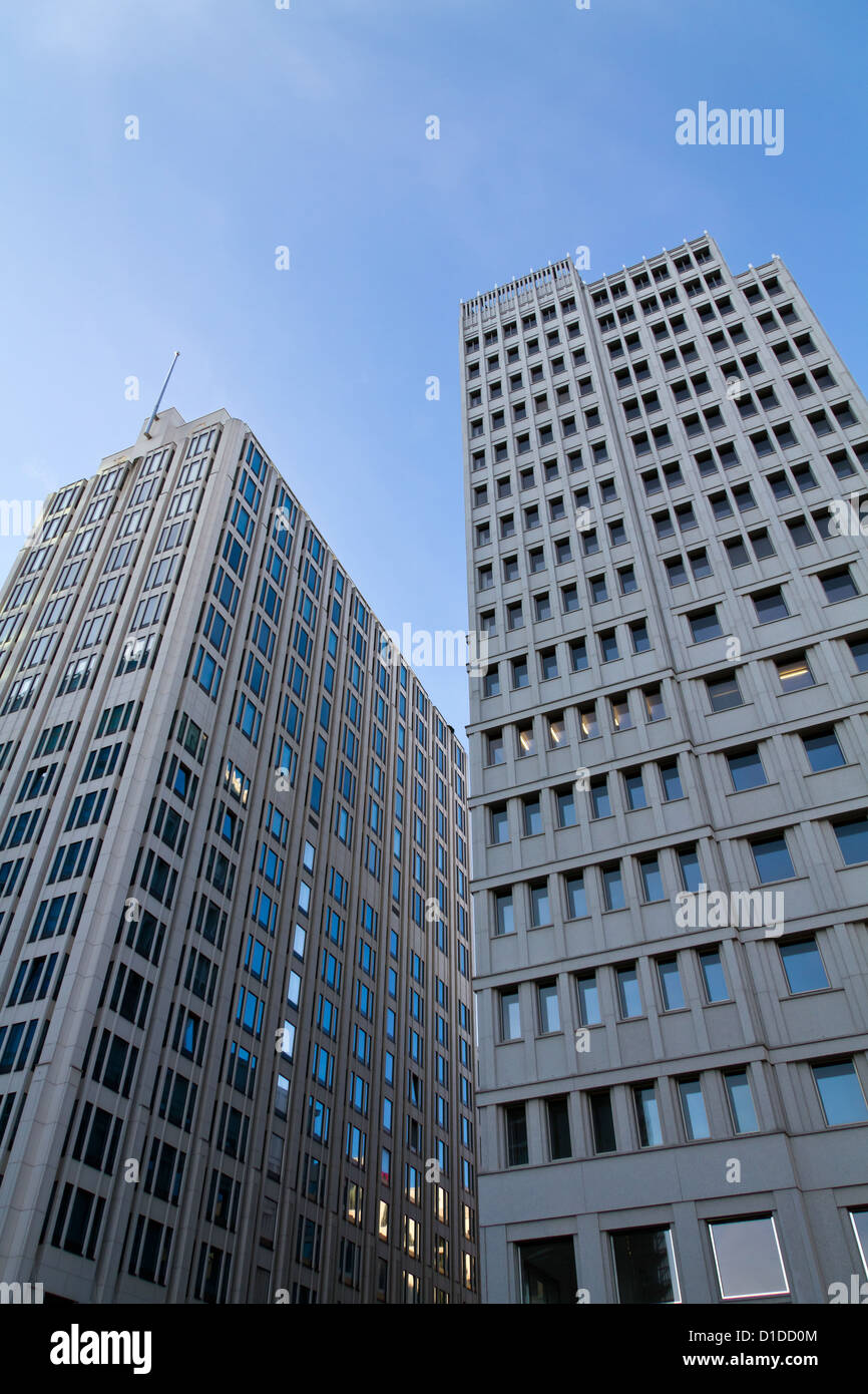 Exterior Facade of a modern Office Building at the Potsdamer Platz in ...