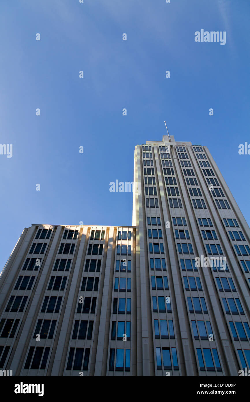 Exterior Facade of a modern Office Building at the Potsdamer Platz in ...