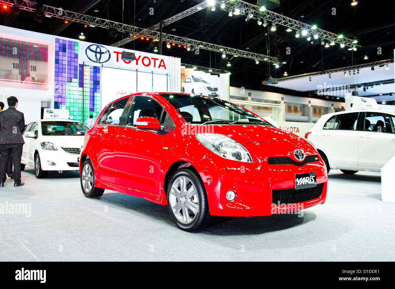 Toyota yaris car on display hi-res stock photography and images - Alamy