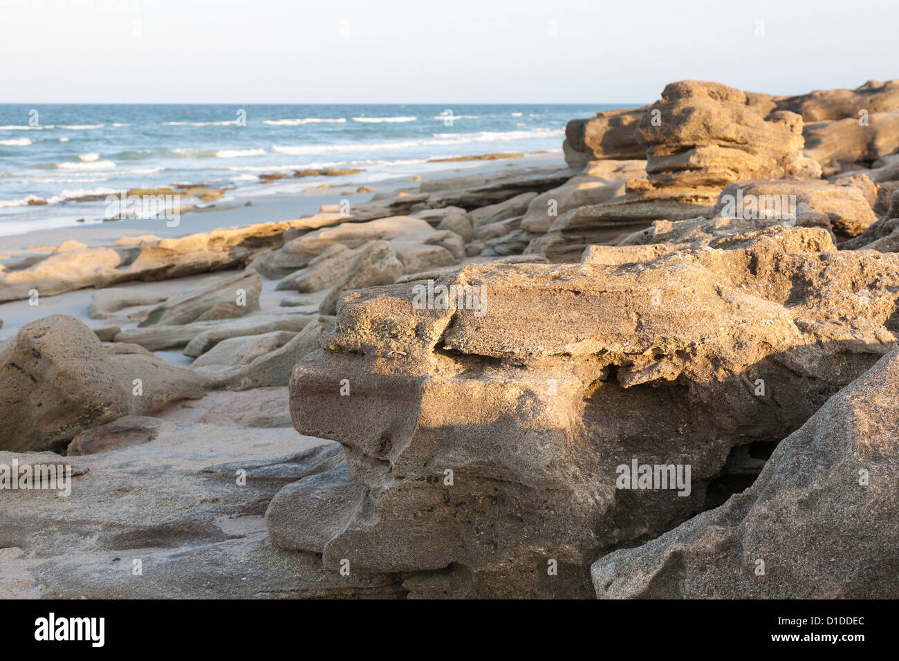 Coquina rock formations hi-res stock photography and images - Alamy