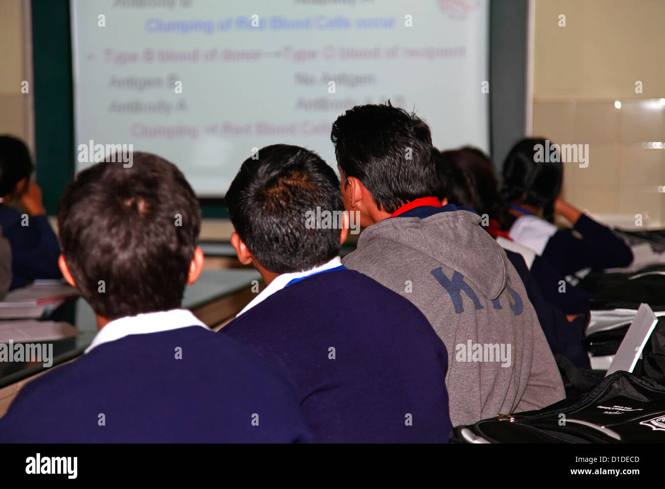 Science classroom lab Stock Photo - Alamy