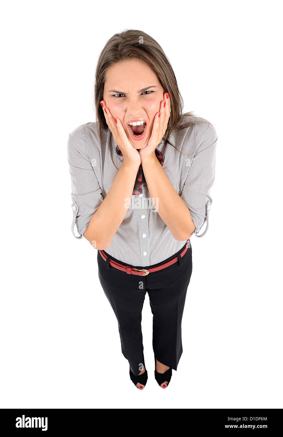Desperate unhappy Cut Out Stock Images & Pictures - Alamy