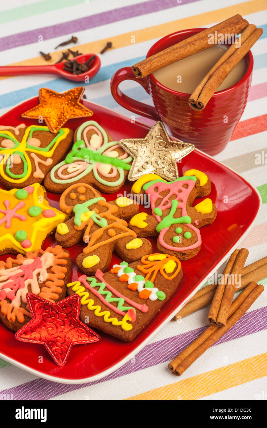 gingerbread, Christmas cookies Stock Photo - Alamy