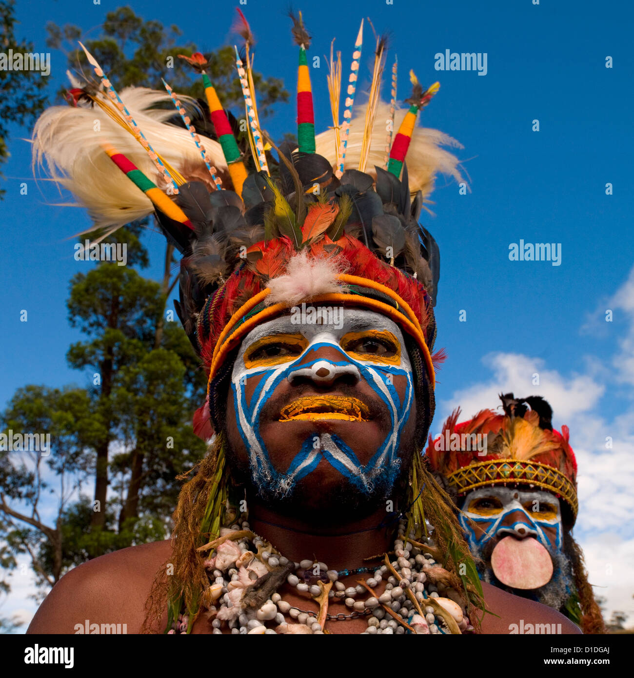 Mount Hagen sing sing festival, Highlands, Papua New Guinea Stock Photo ...