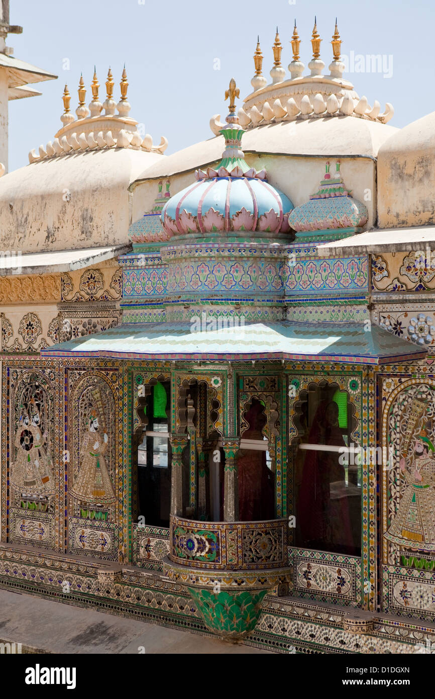 Interior city palace udaipur rajasthan hi-res stock photography and ...