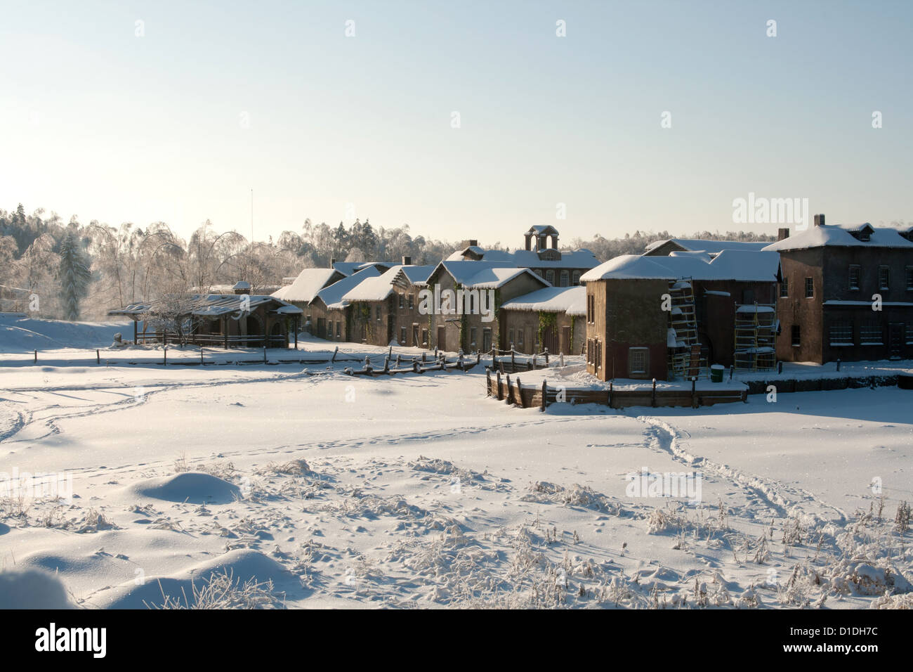 Medieval snow hi-res stock photography and images - Alamy