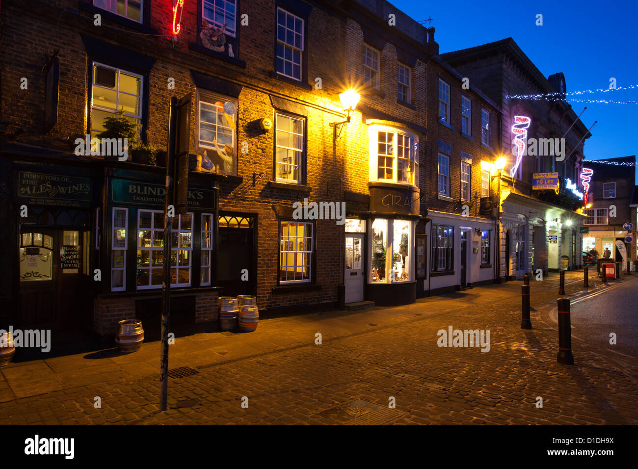 Knaresborough Market Place Dusk High Resolution Stock Photography and ...