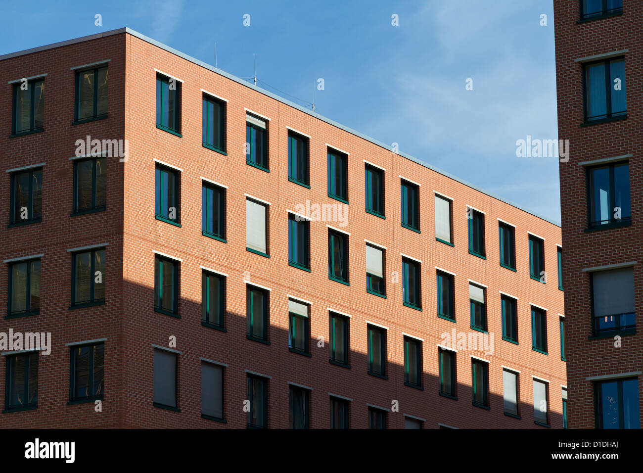 Exterior Facade of a modern Office Building at the Potsdamer Platz in ...