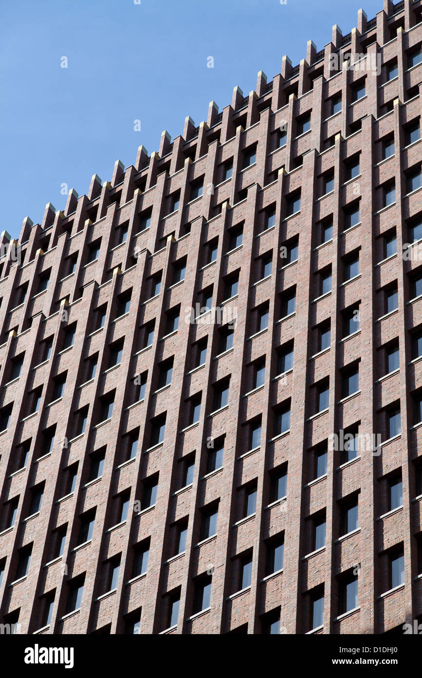 Exterior Facade of a modern Office Building at the Potsdamer Platz in ...