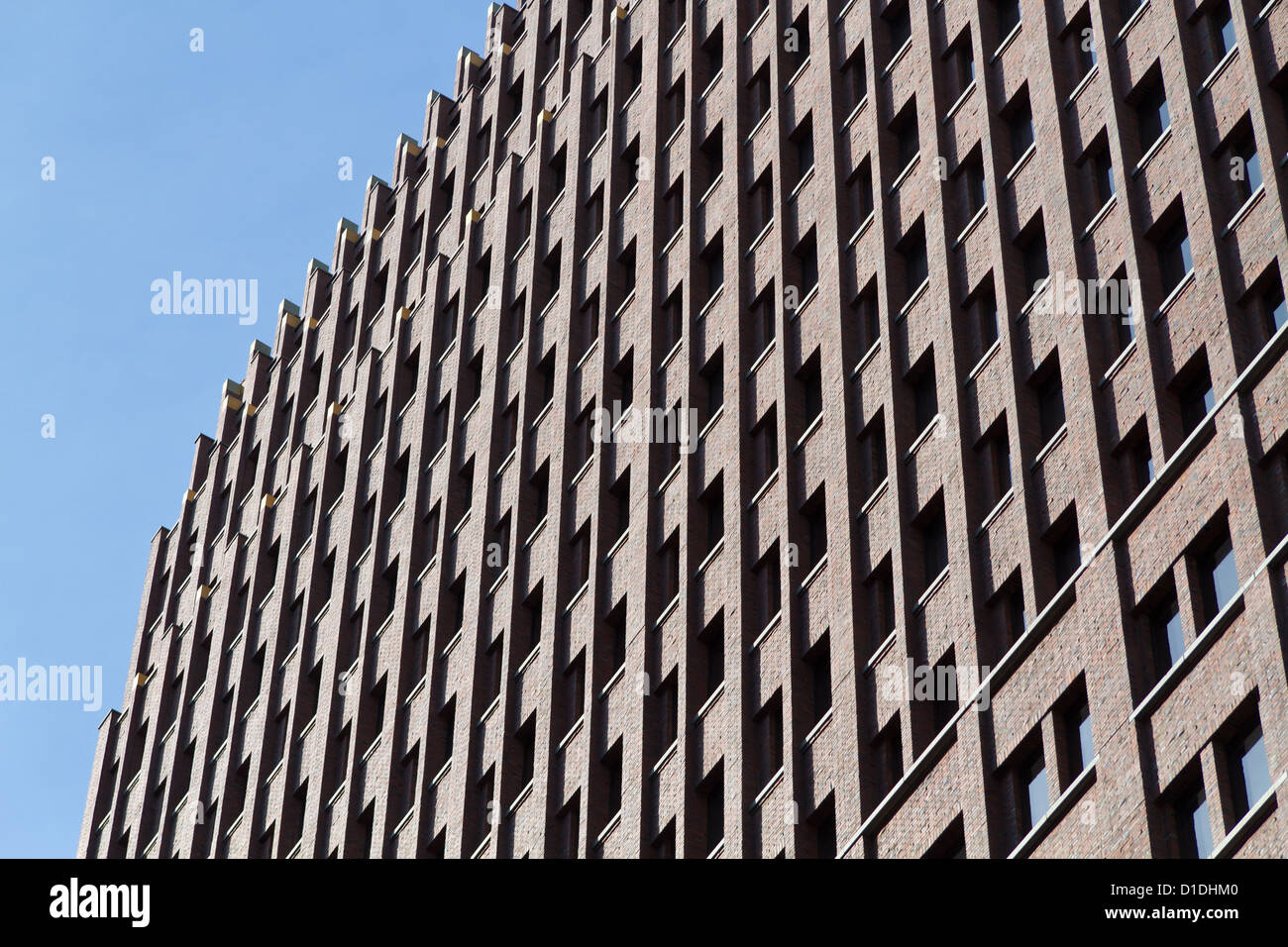 Exterior Facade of a modern Office Building at the Potsdamer Platz in ...