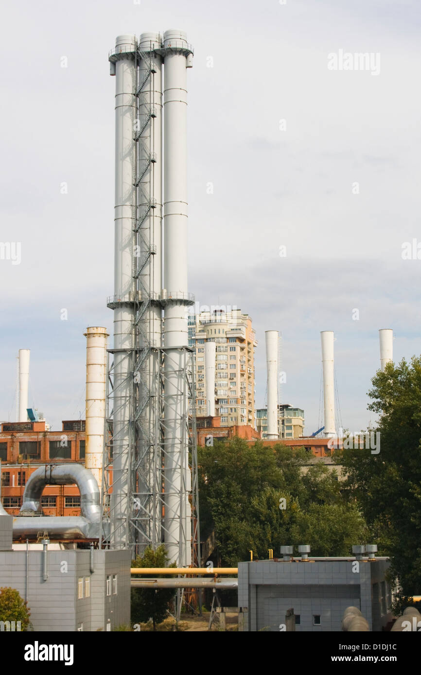 Power station energy plant industrial zone hi-res stock photography and ...