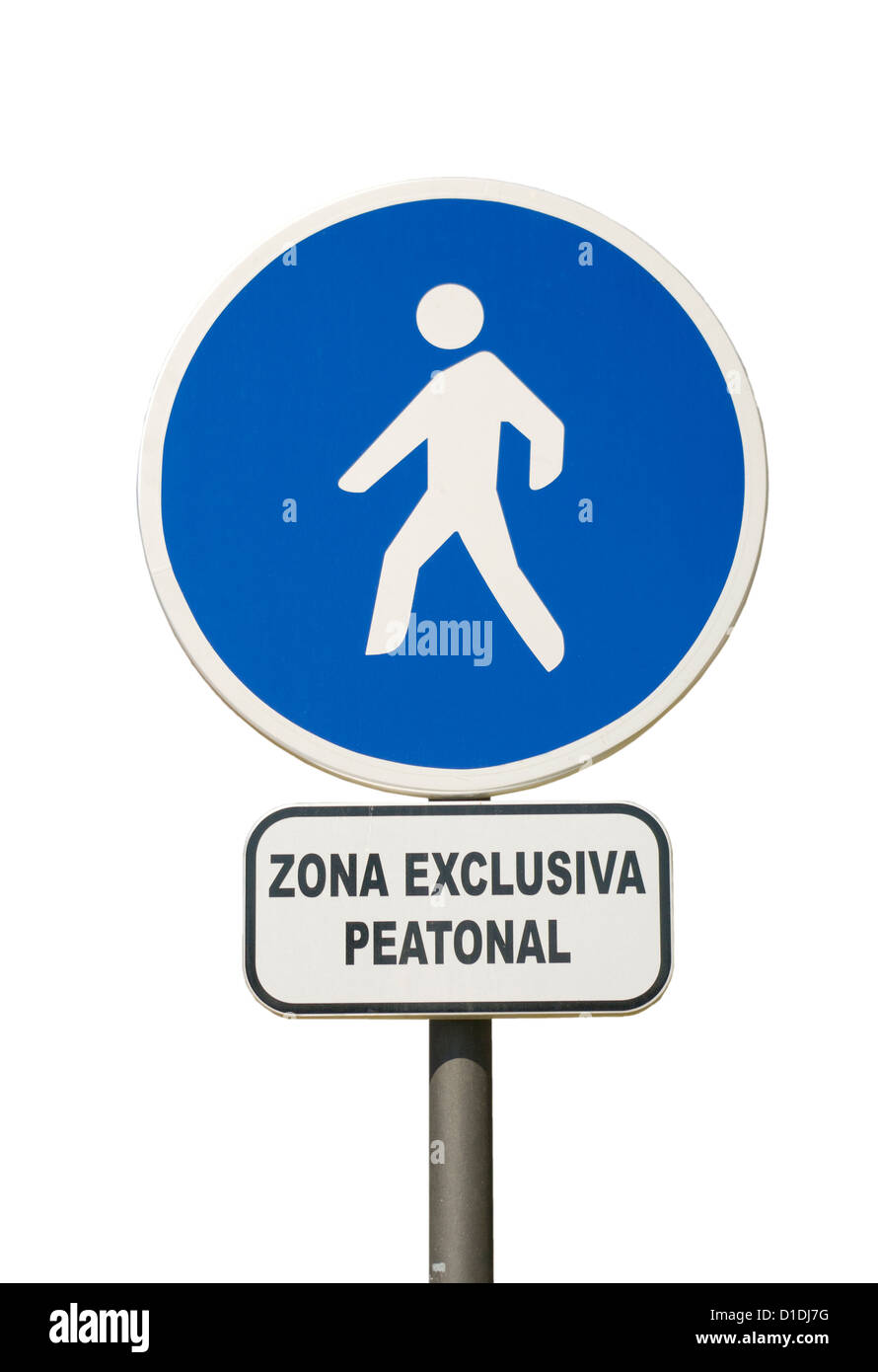 Zona peatonal peatonal hi-res stock photography and images - Alamy
