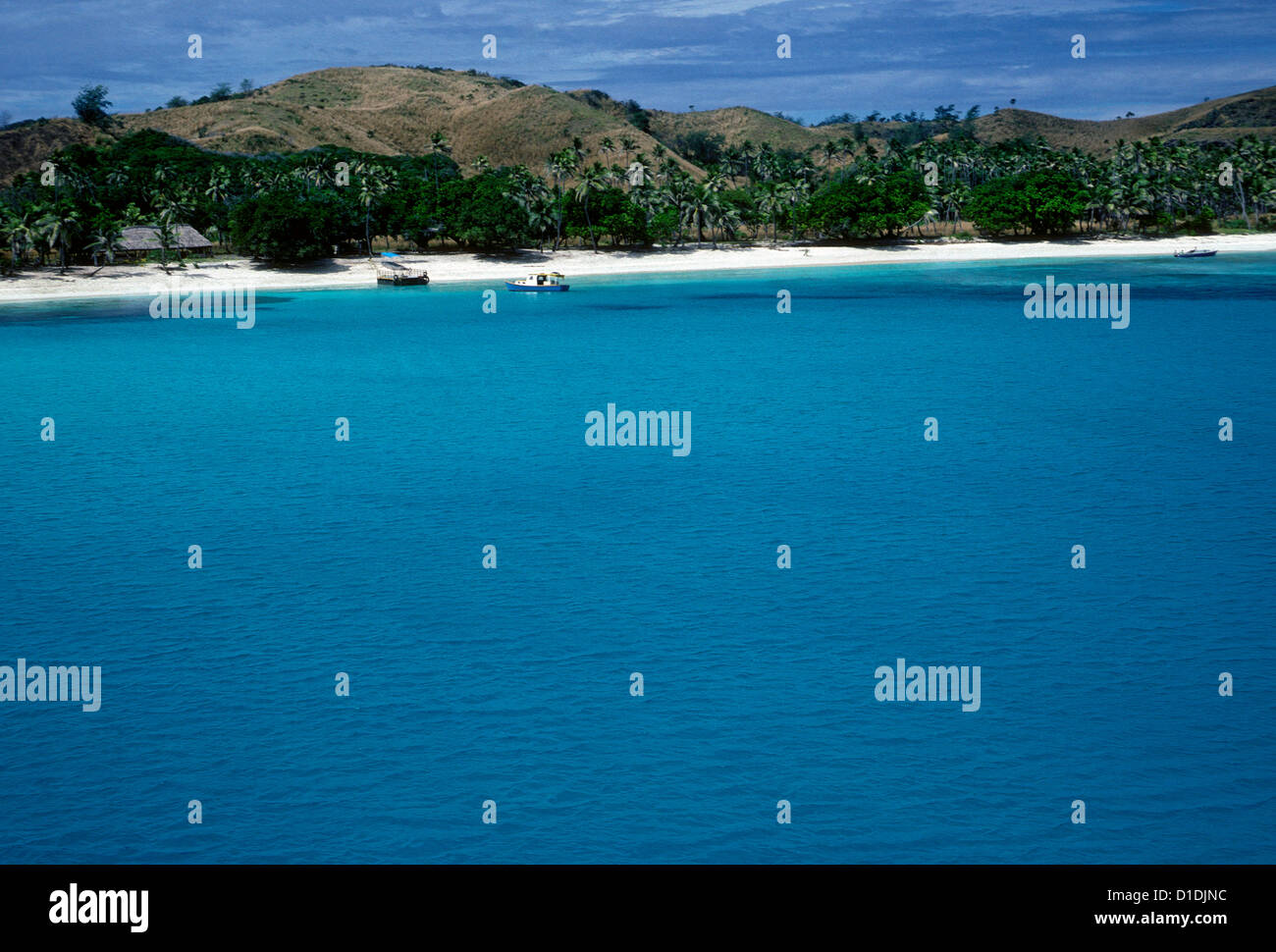 white sand beach, sand beach, beach, Yasawa-I-Rara Island, Yasawa ...