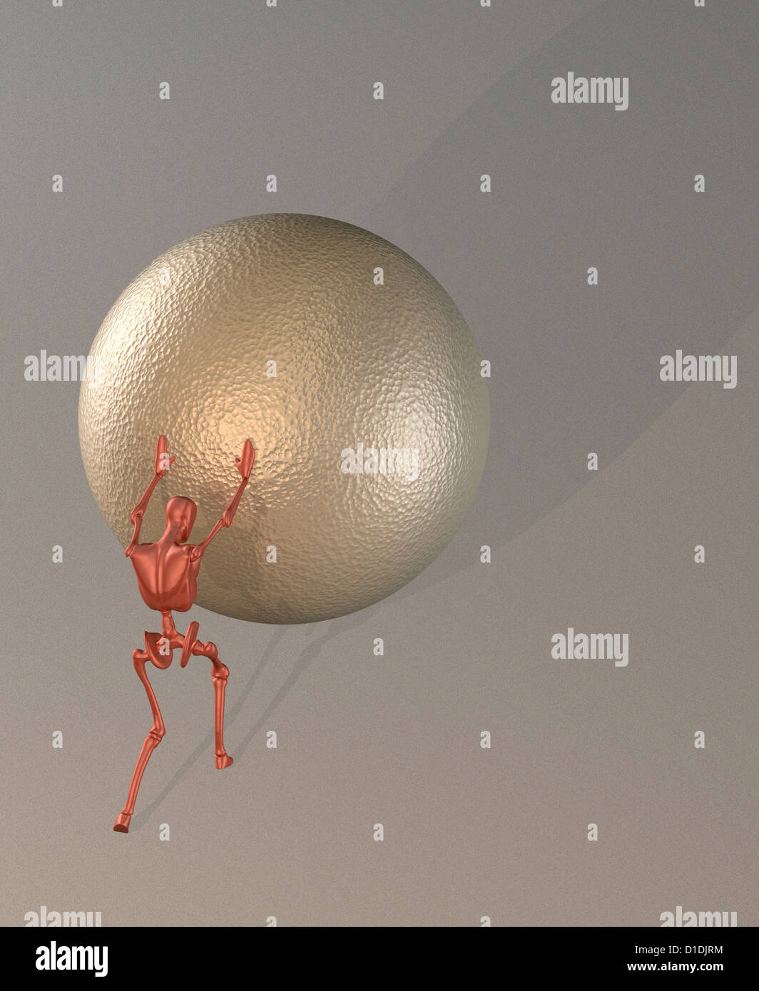 Sisyphus boulder hi-res stock photography and images - Alamy
