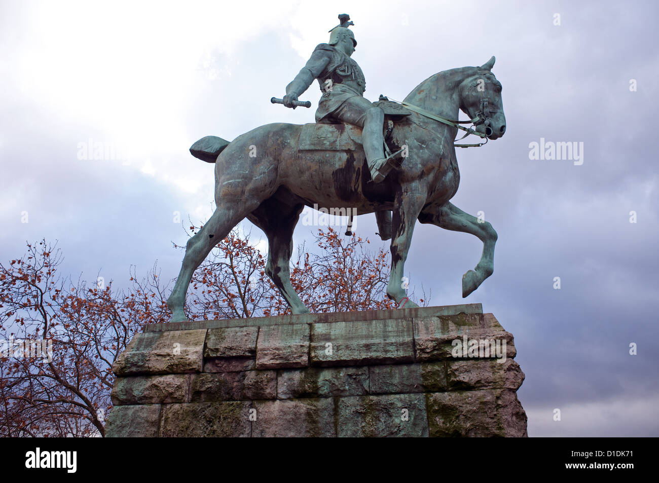 Emperor Wilhelm II statue, Cologne, Germany Stock Photo - Alamy