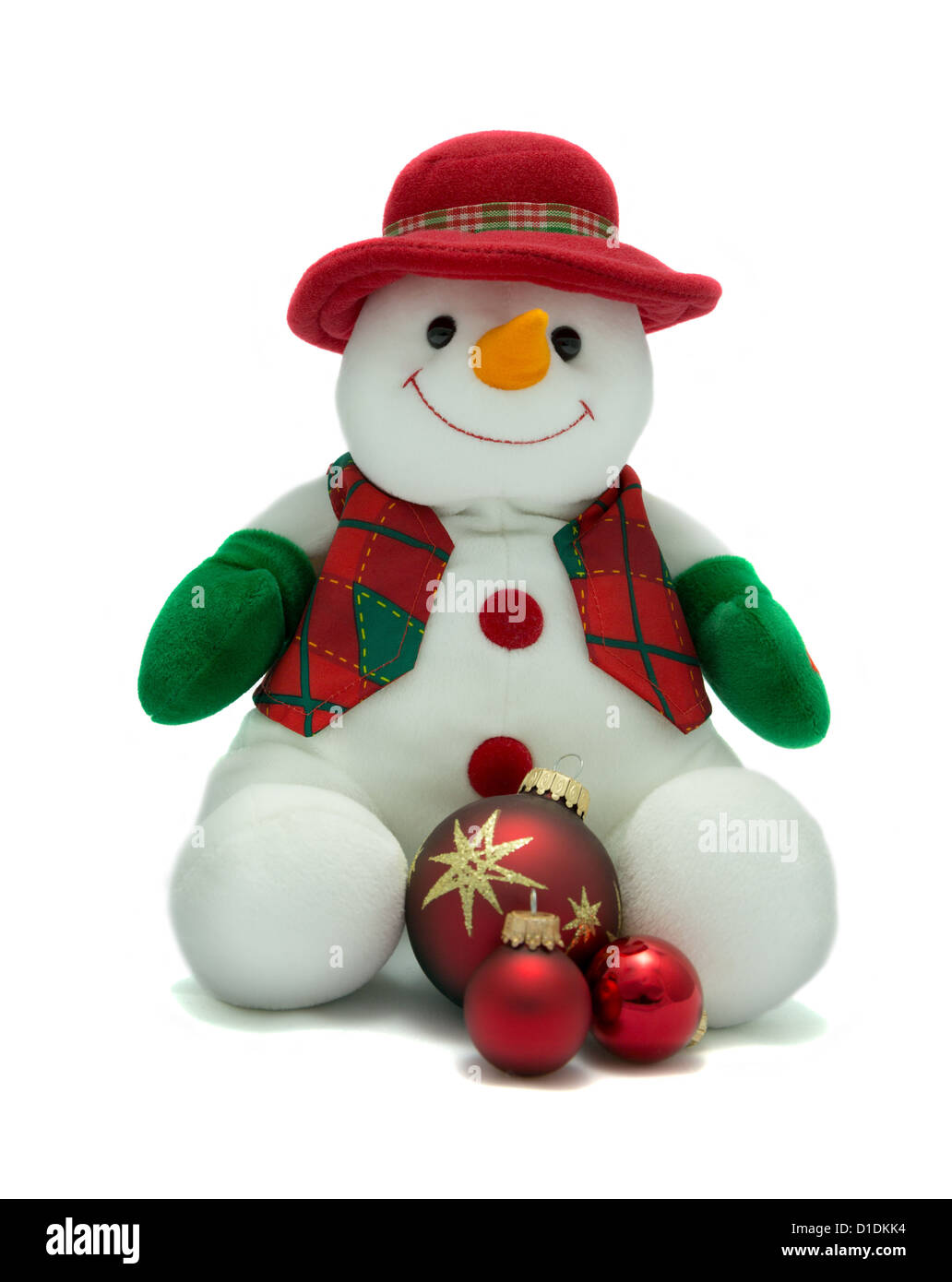 Snowman red Cut Out Stock Images & Pictures - Alamy