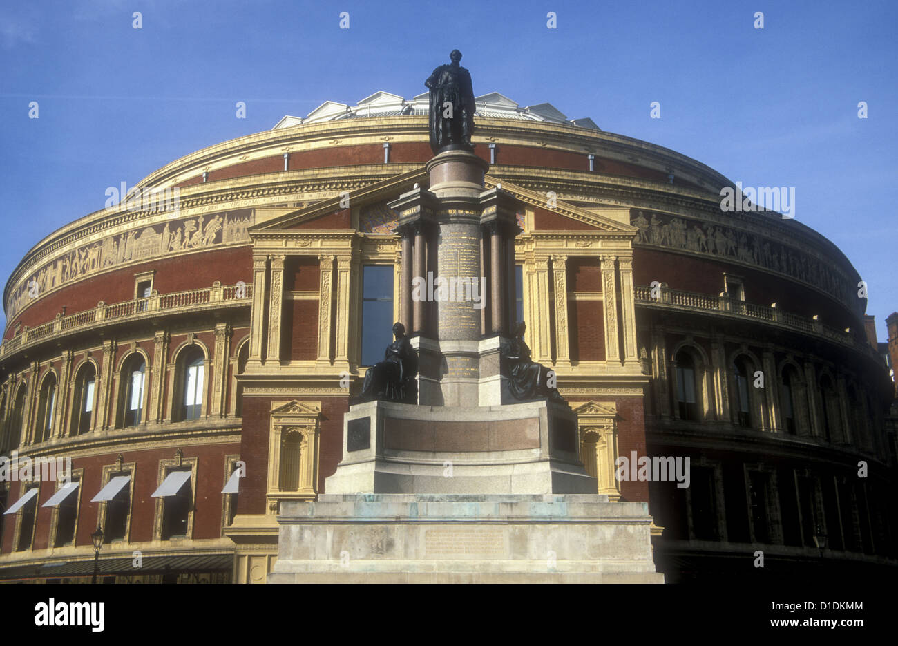 The Albert Hall in London was opened by Queen Victoria in 1871 Stock ...