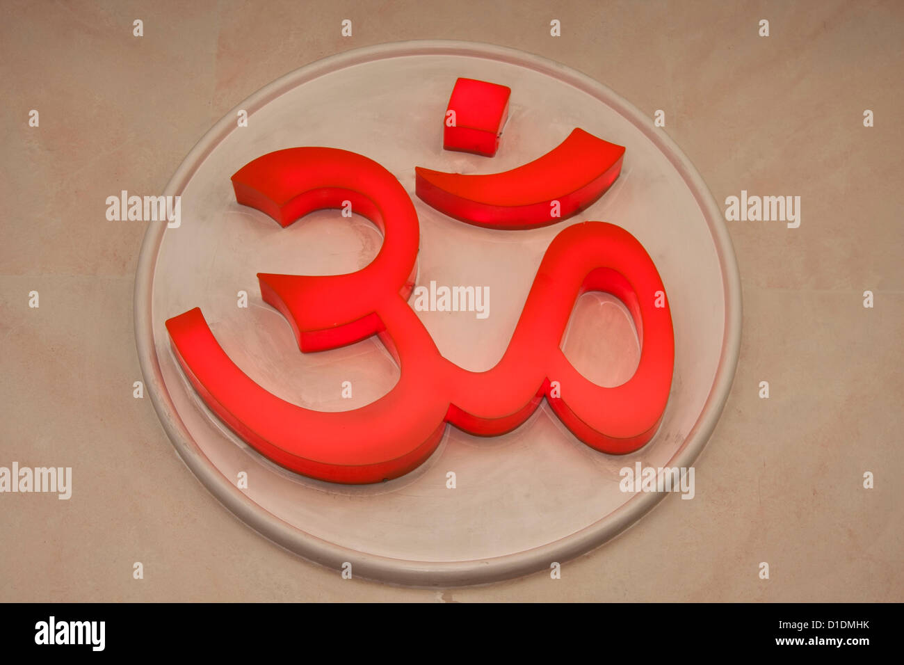Hinduism symbol hi-res stock photography and images - Alamy