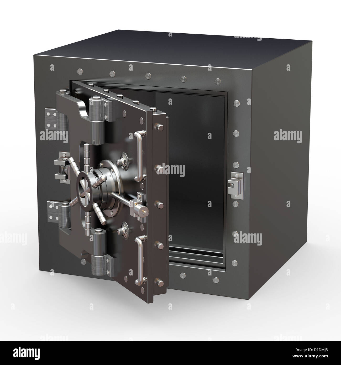Steel bank vault hi-res stock photography and images - Alamy
