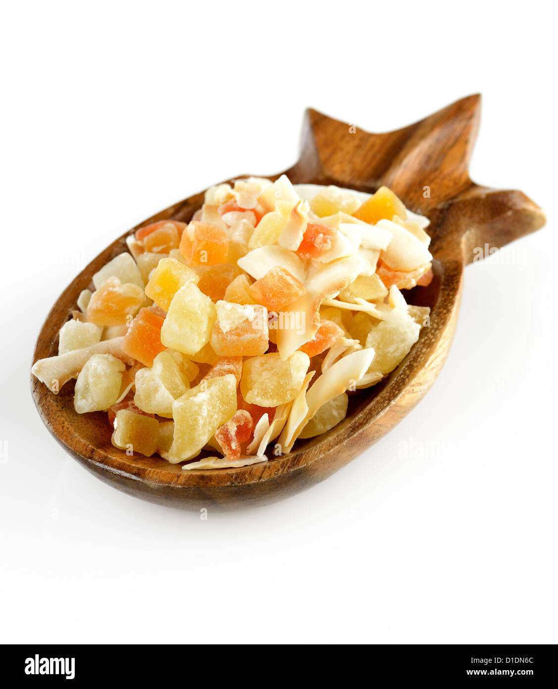 Mix If Dried Tropical Fruits Stock Photo - Alamy