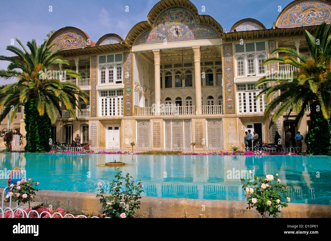 Bagh-e Eram garden and Mohamed Golhi Khan palace. Shiraz. Fars. Iran ...