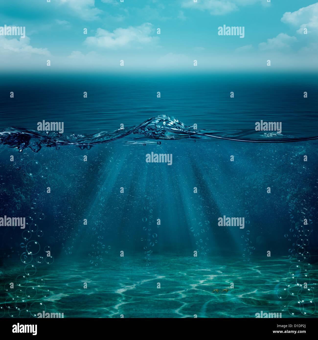 Abstract underwater backgrounds for your design Stock Photo - Alamy