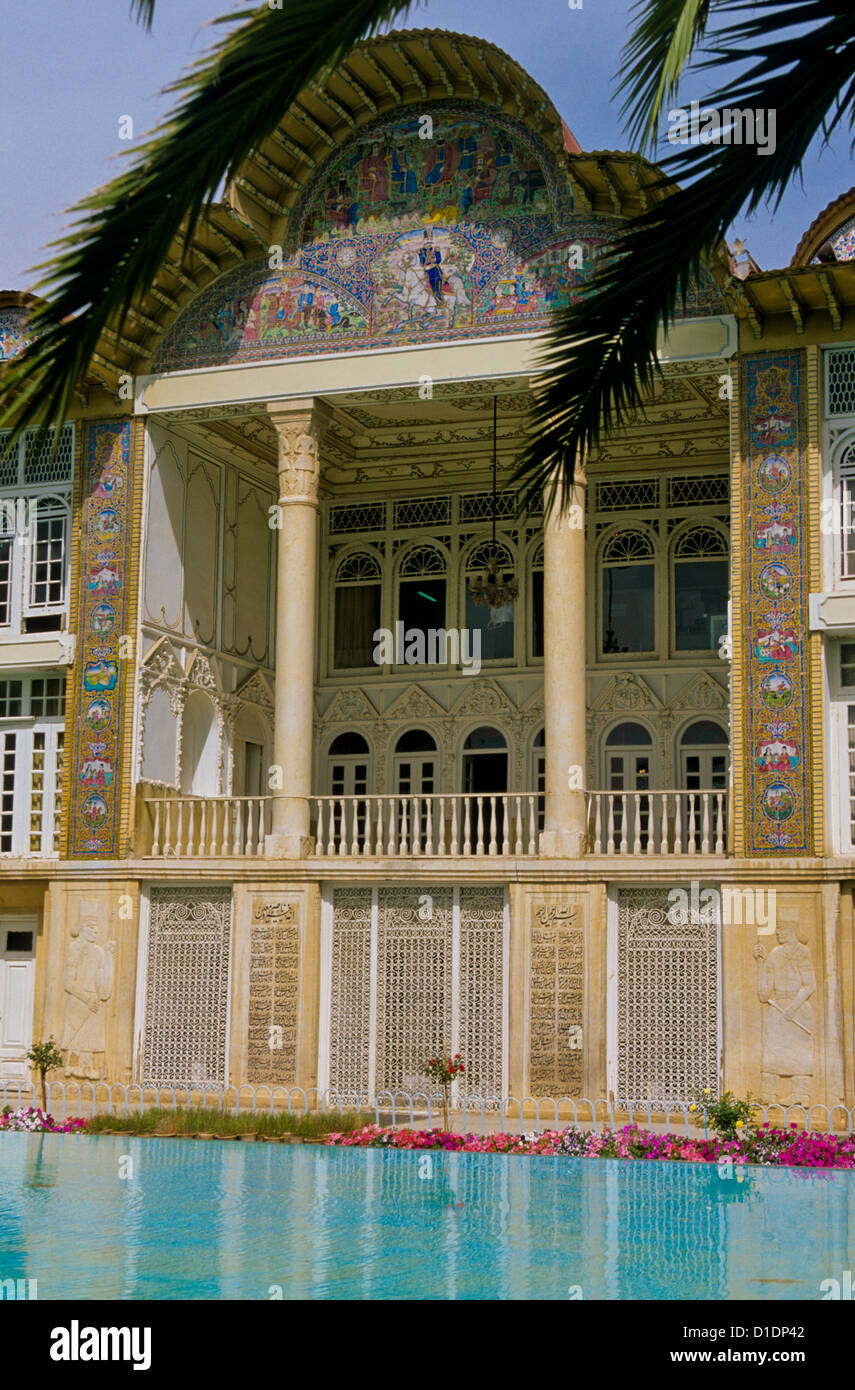 Bagh-e Eram garden and Mohamed Golhi Khan palace. Shiraz. Fars. Iran ...