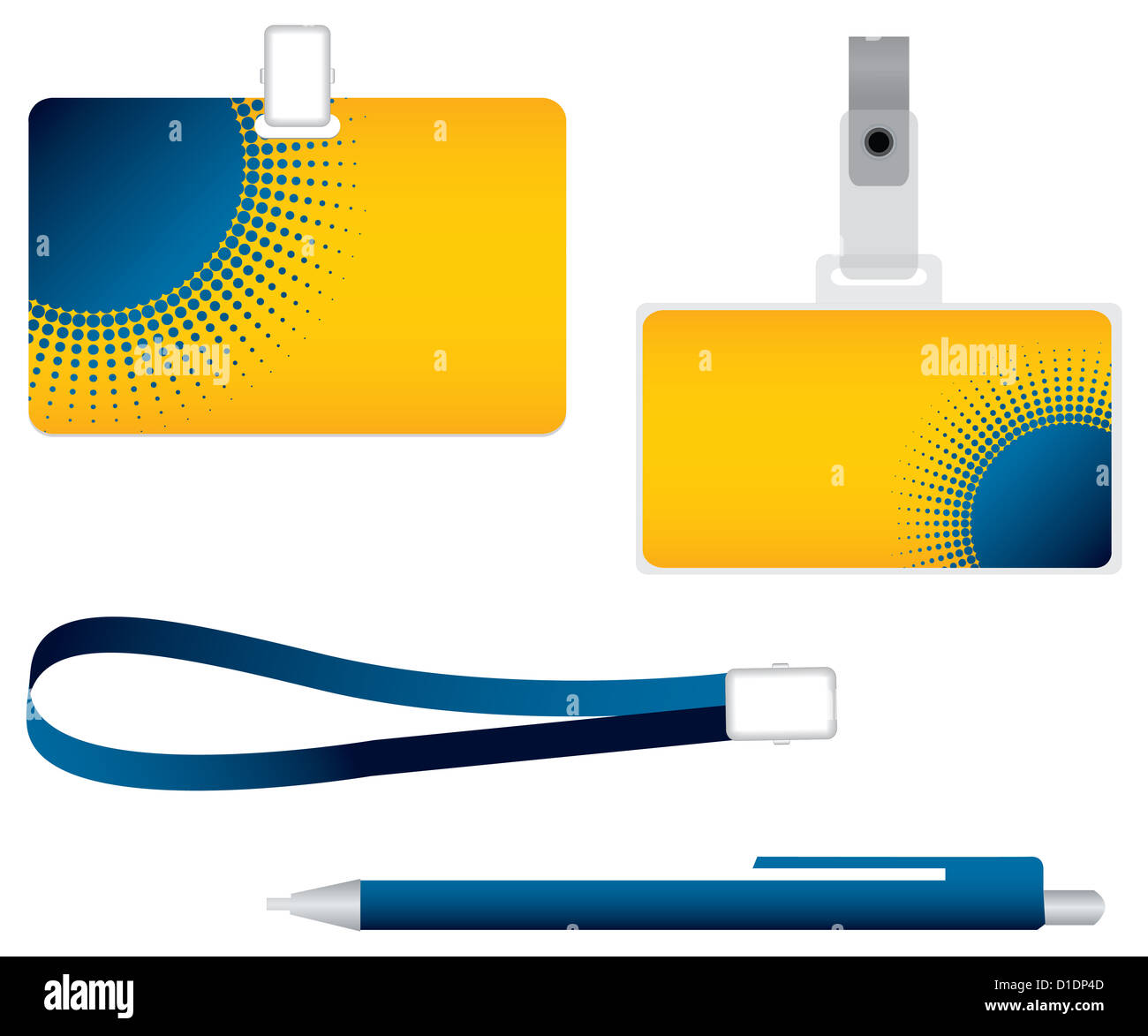 Name tag for id card Stock Photo - Alamy