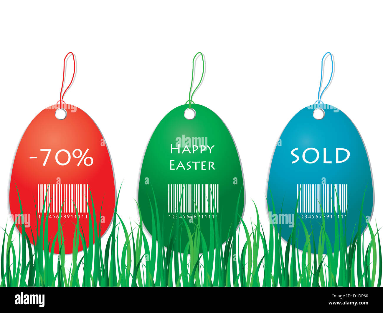 Easter price tag Stock Photo - Alamy